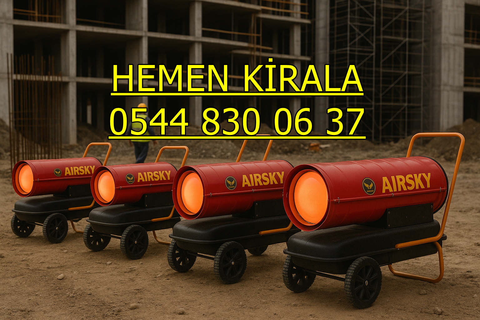 AİRSKY AE55 MAZOTLU ISITICI